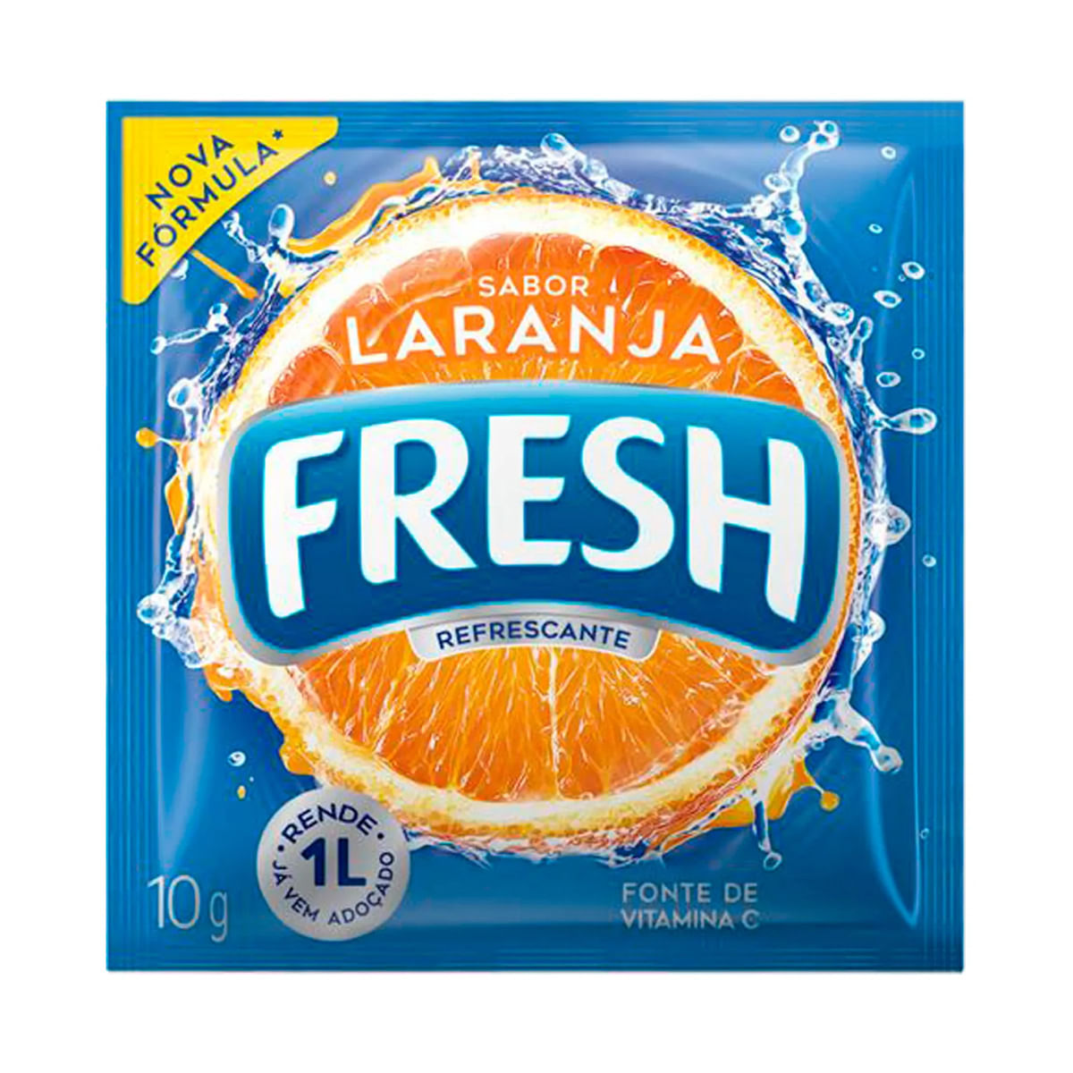 Refresco Em Po Fresh Laranja 10G - Supermercados Casa do Sabão