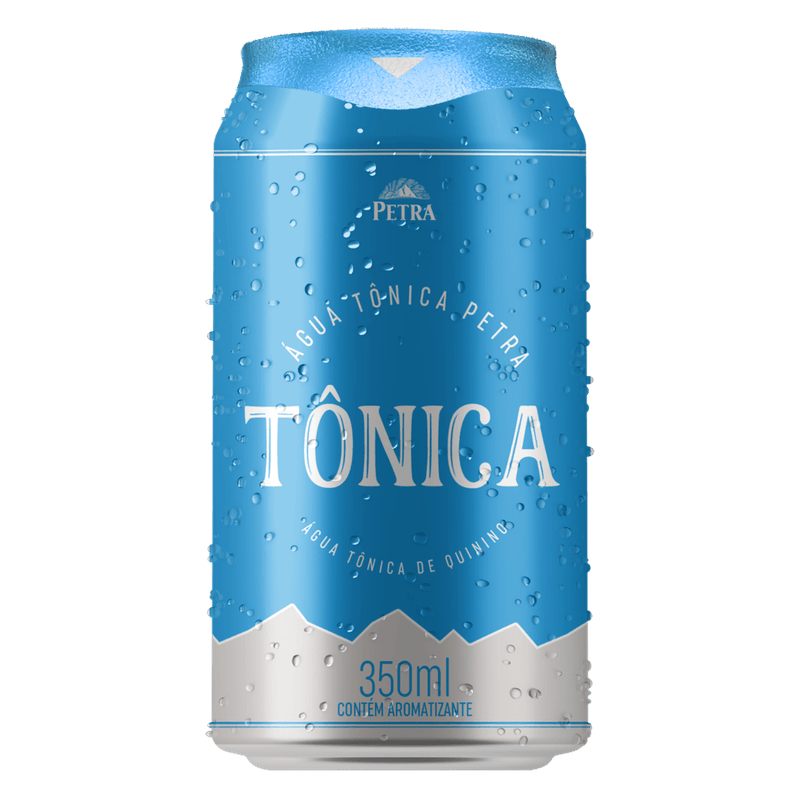 Agua Tonica Petra Lata 350ML - Supermercados Casa do Sabão