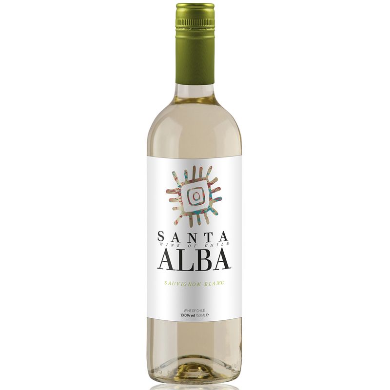 Vinho Sta Alba Sauvignon Blanc 750ML - Supermercados Casa do Sabão