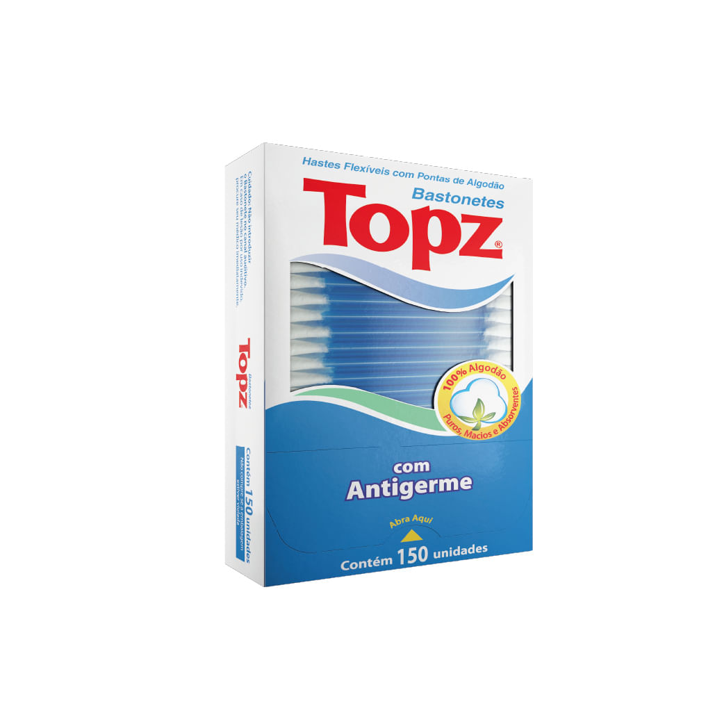 Hastes Topz C/150 - Supermercados Casa do Sabão